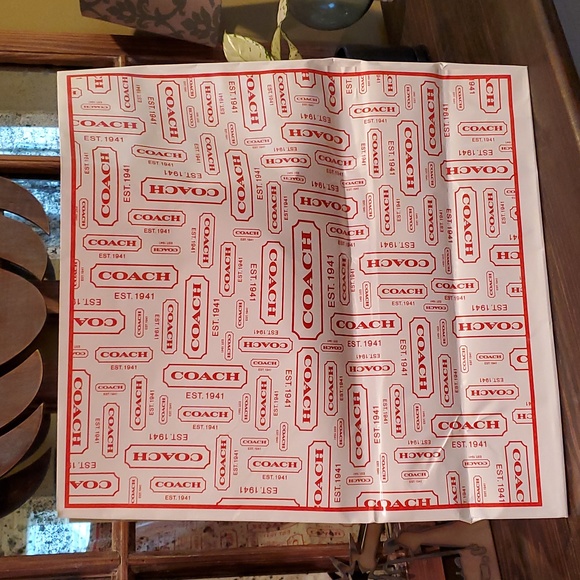 Coach | Bags | Coach Tag Logo Shopping Bag Large | Poshmark